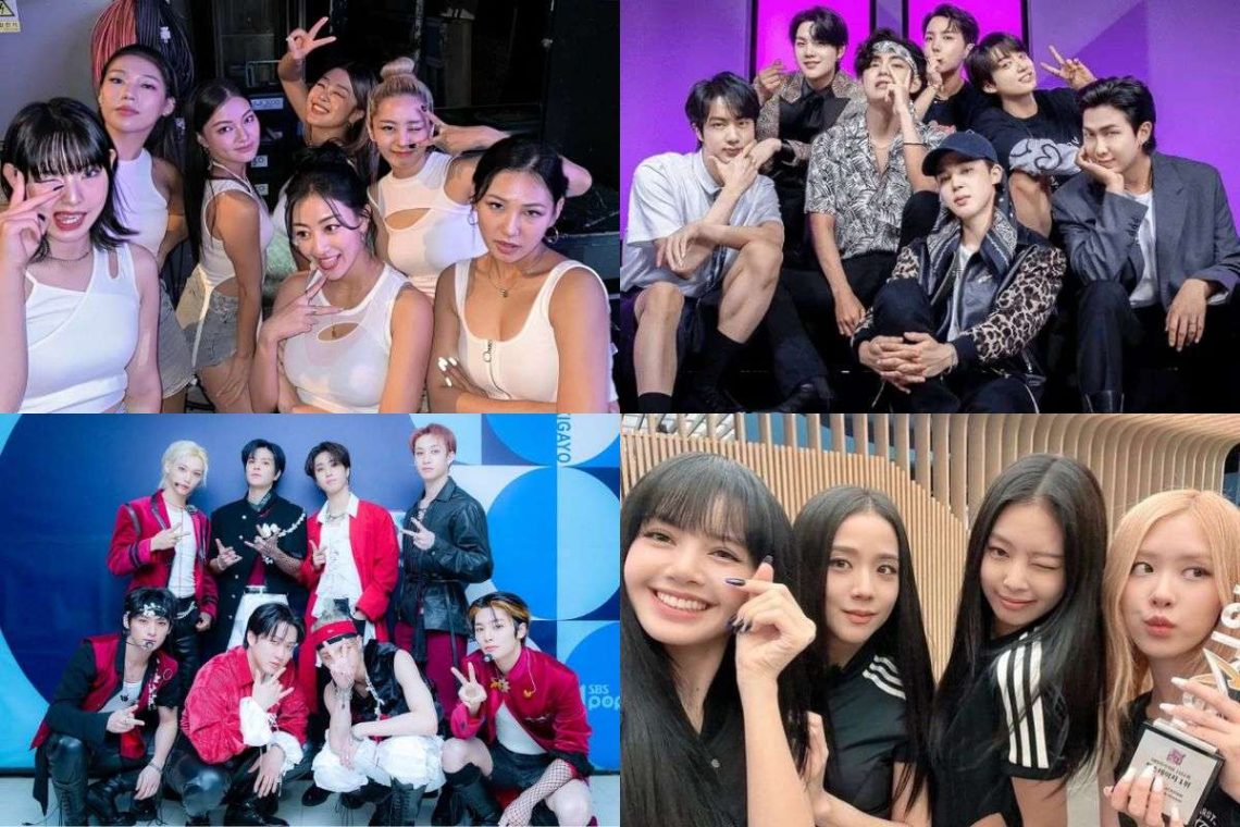 BTS, TWICE, Stray Kids y BLACKPINK se convirtieron en los grupos K-POP más exitosos del 2023 en ...