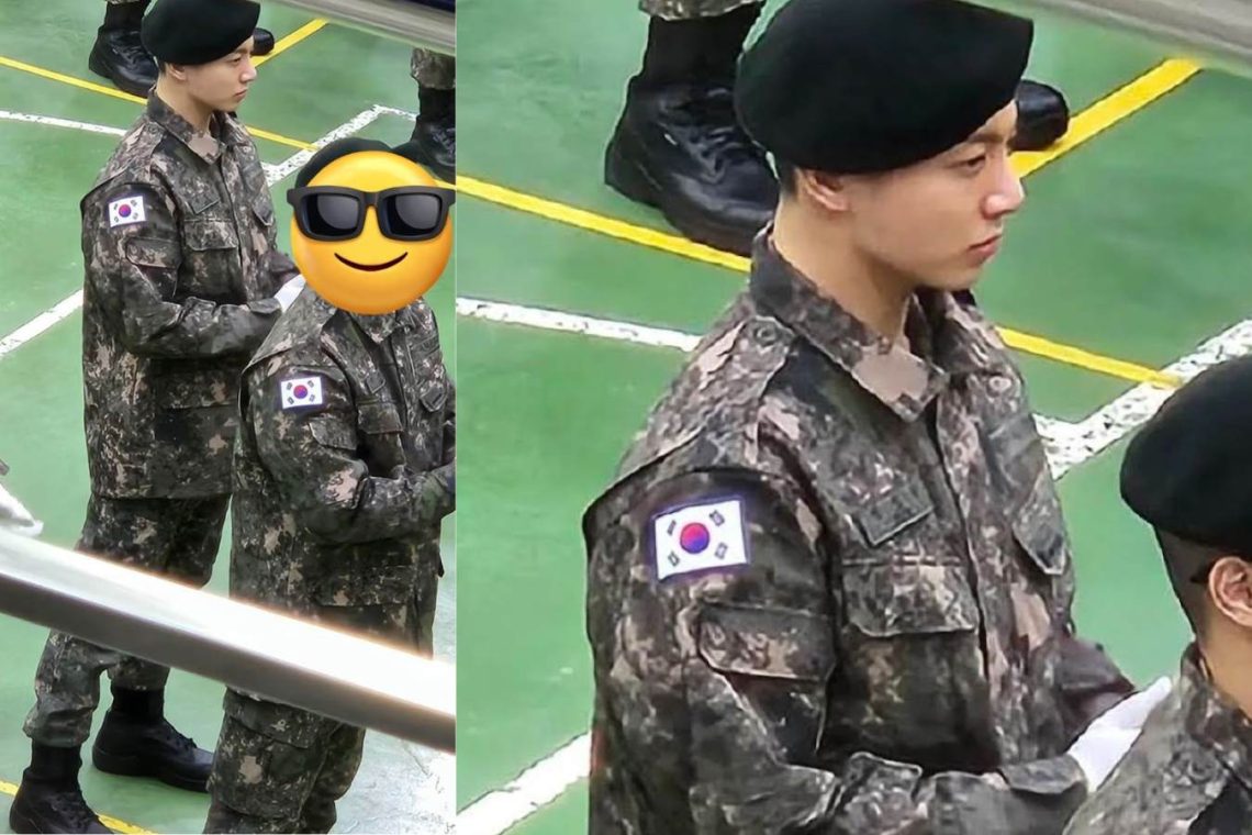 Nuevas fotografías de Jungkook de BTS en su ceremonia de graduación militar