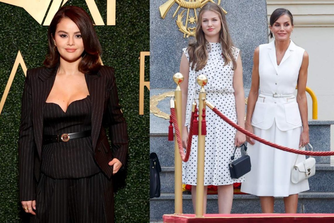 Selena Gomez se habría inspirado en la princesa Leonor y en la reina ...