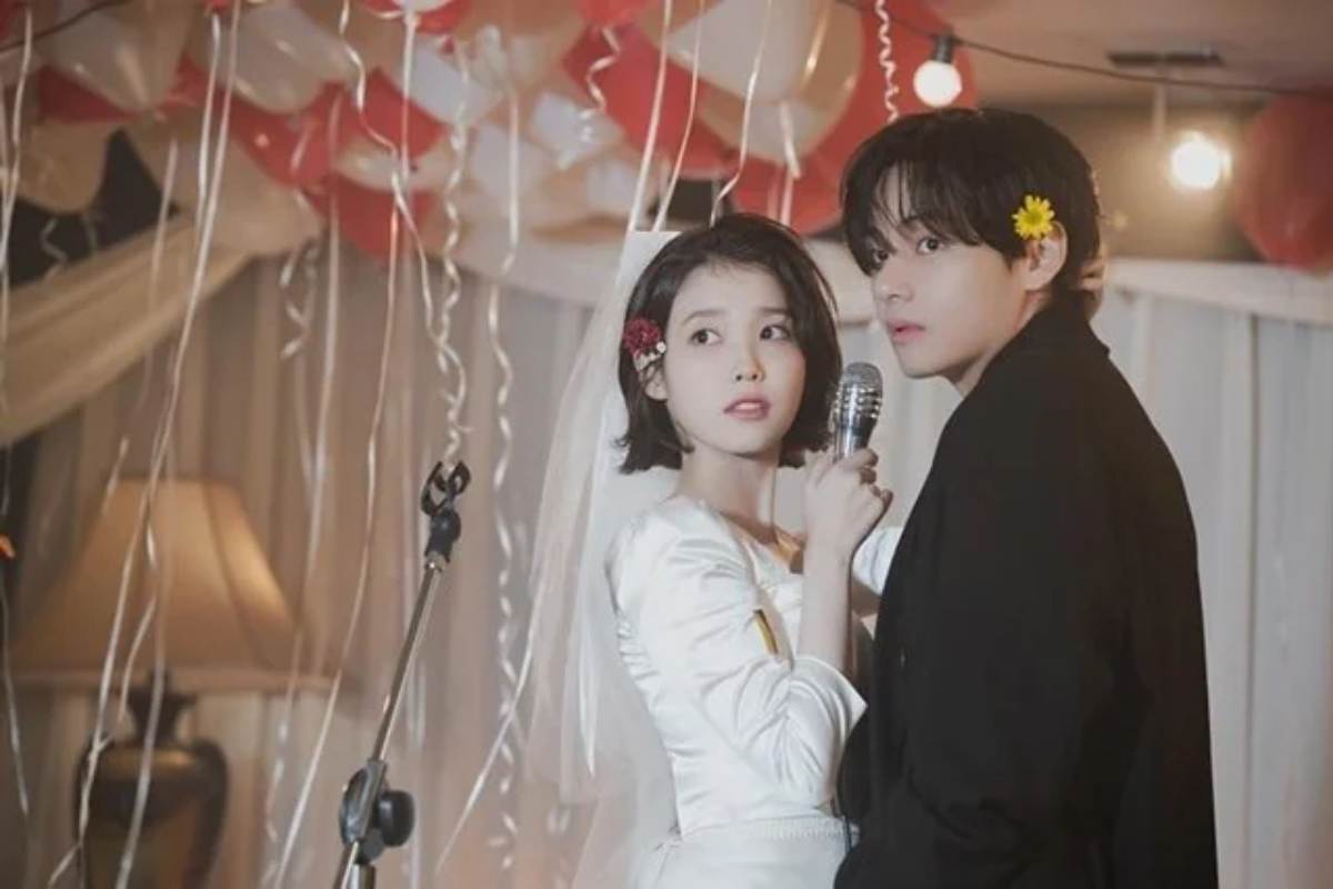 V de BTS da indicios de tener otro video musical con IU tras el estreno de "Love Wins All'