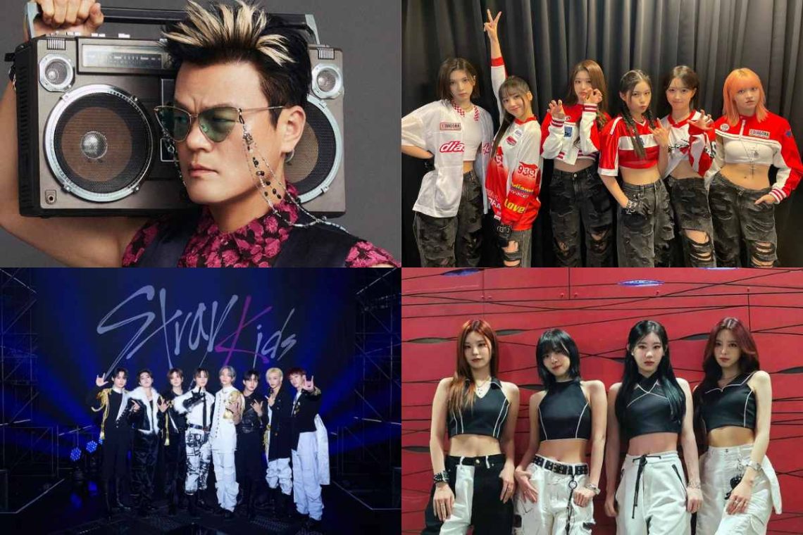 ITZY, Stray Kids, NMIXX y JY Park presentan un nuevo video musical ...