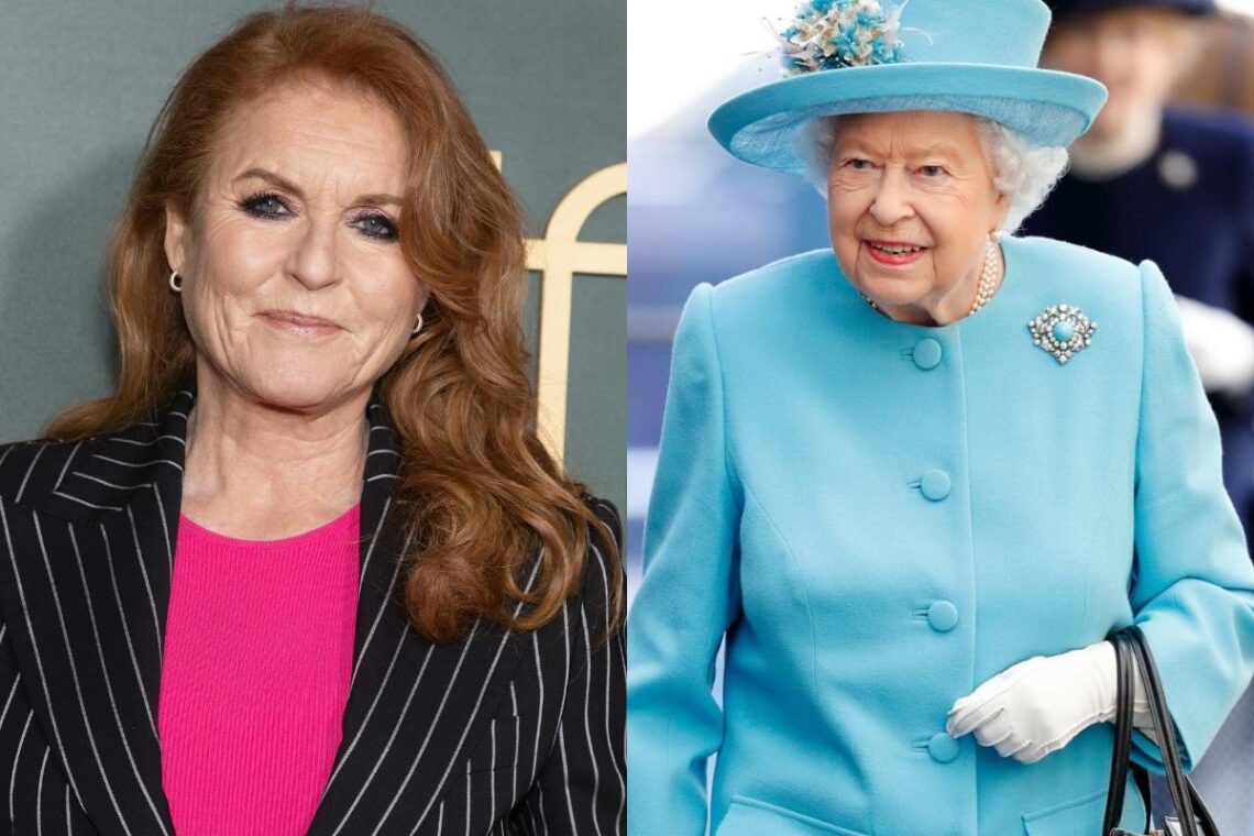 Sarah Ferguson lidera los homenajes de la reina Isabel en el segundo ...