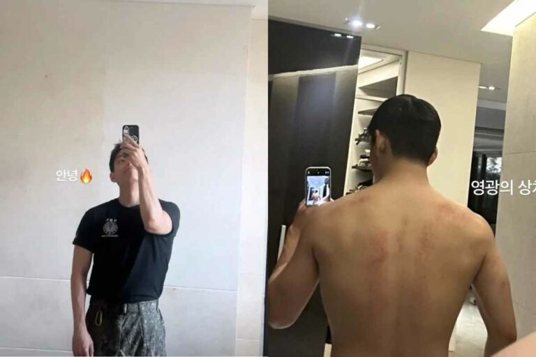 V de BTS sorprende al ARMY con sus más recientes fotos mostrando su físico