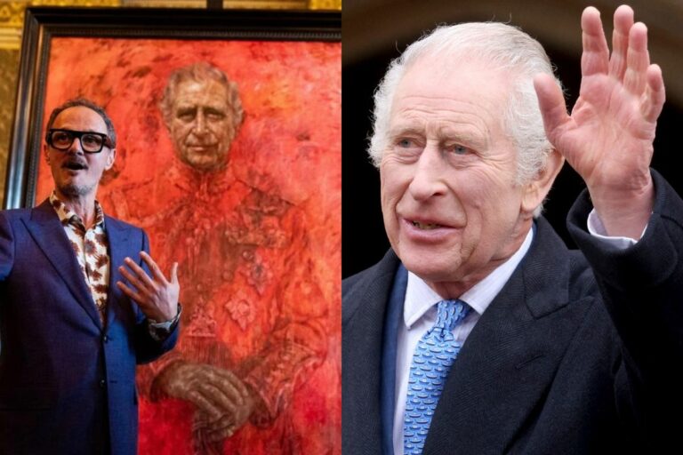 El nuevo retrato del rey Carlos III se ha convertido en objetivo de burlas