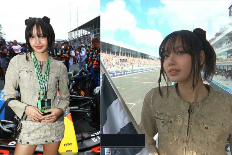 Lisa de BLACKPINK fue la sensación en el Gran Premio de Miami de la ...