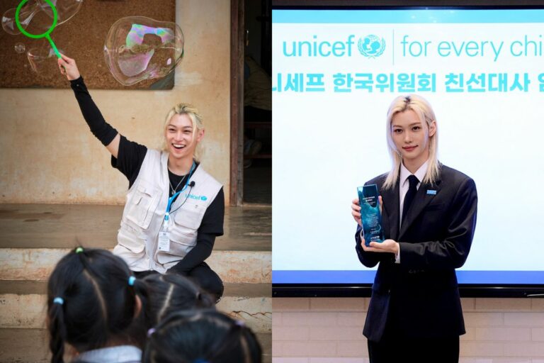 Felix de Stray Kids se convierte en nuevo embajador de la UNICEF