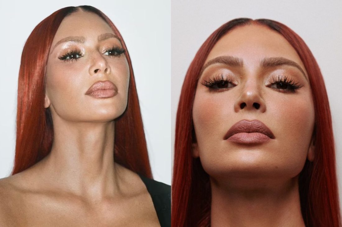 Kim Kardashian luce casi irreconocible en espectacular cambio de look
