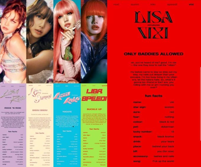 Lisa de BLACKPINK recibe críticas en las redes por sus alter egos ...