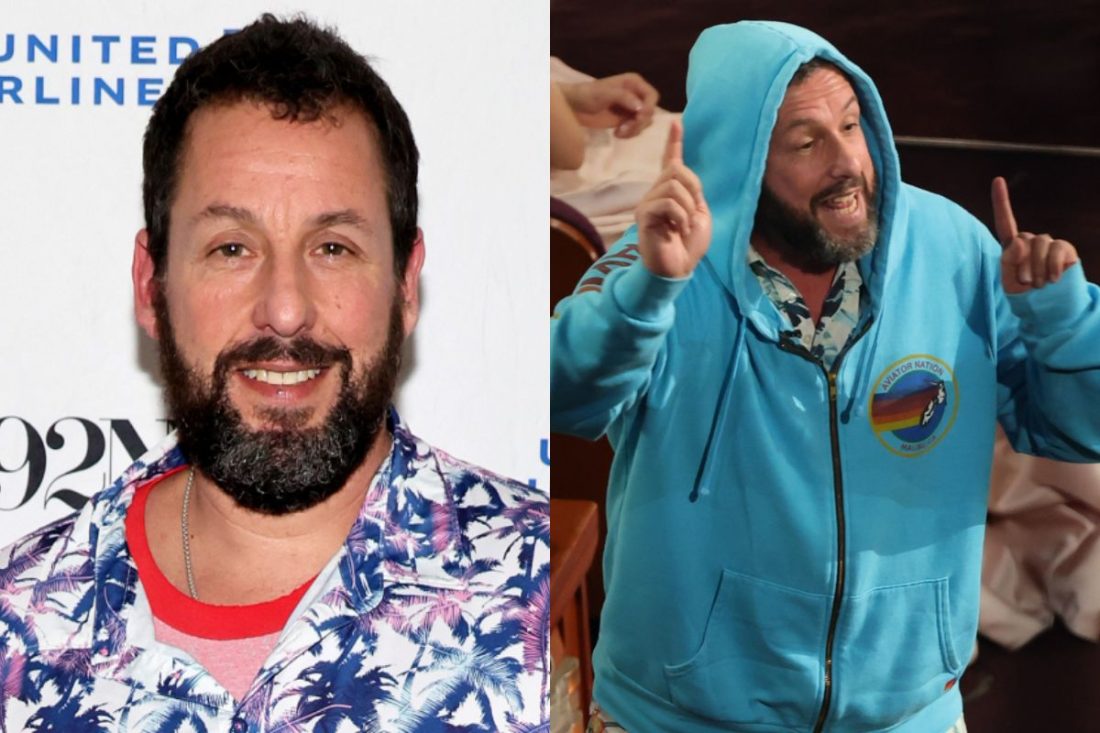 Adam Sandler fue objeto de burlas en los Oscars 2025 por su vestimenta ...