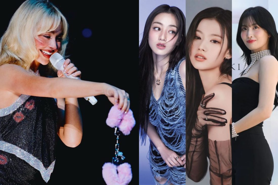 Sabrina Carpenter "arresta" a Jihyo, Sana y Momo de TWICE durante su ...