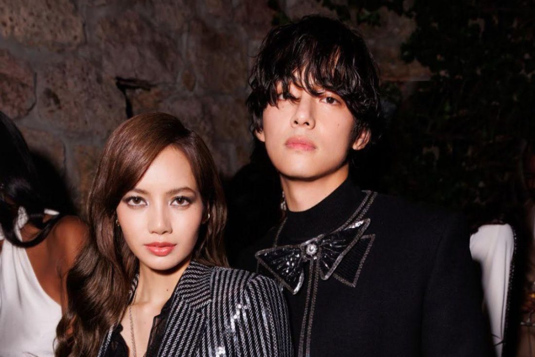 V de BTS y Lisa de BLACKPINK se reúnen en un reciente evento