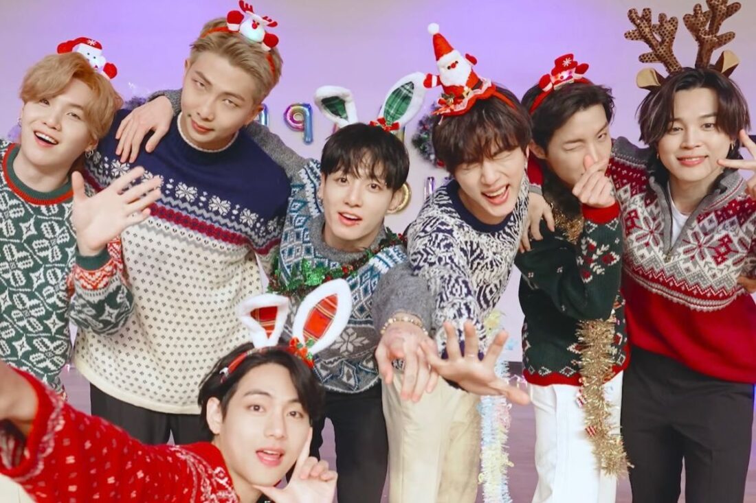 BTS lideró Spotify como el acto Kpop más reproducido en Nochebuena y ...