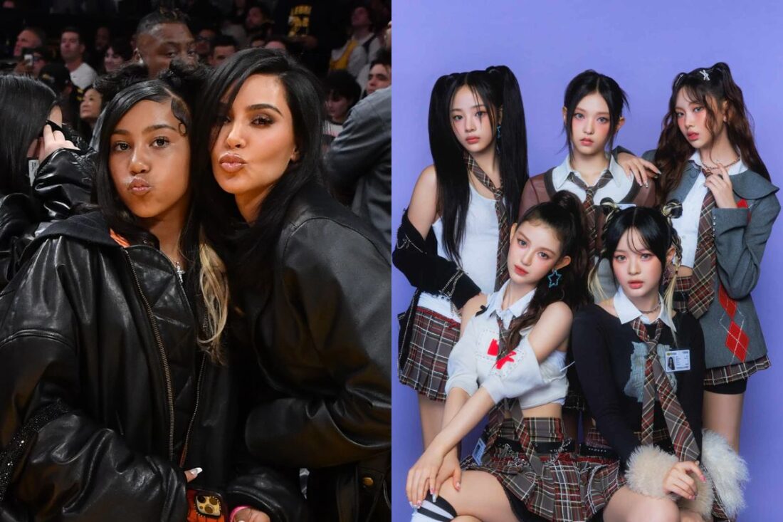 North West, hija de Kim Kardashian, demuestra su apoyo hacia NewJeans ...