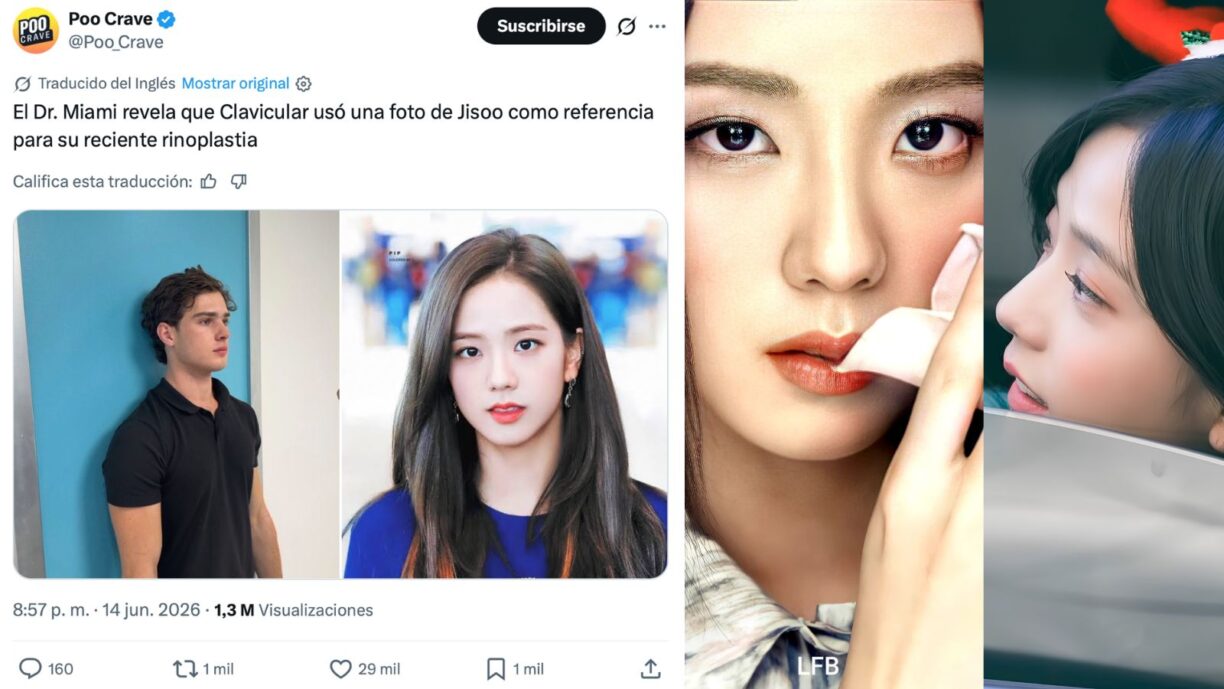 ¿Clavicular usó una foto de Jisoo de BLACKPINK como referencia para su ...